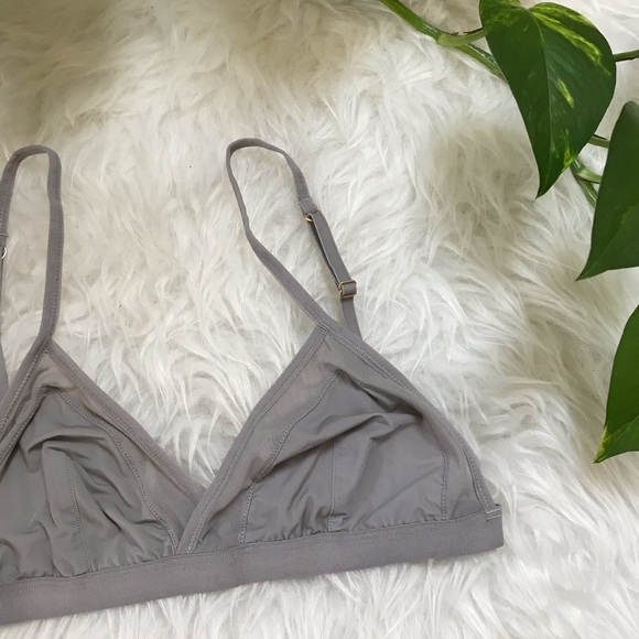 Madewell | Intimates & Sleepwear | New Madewell Grey Steel Micro Mesh ...